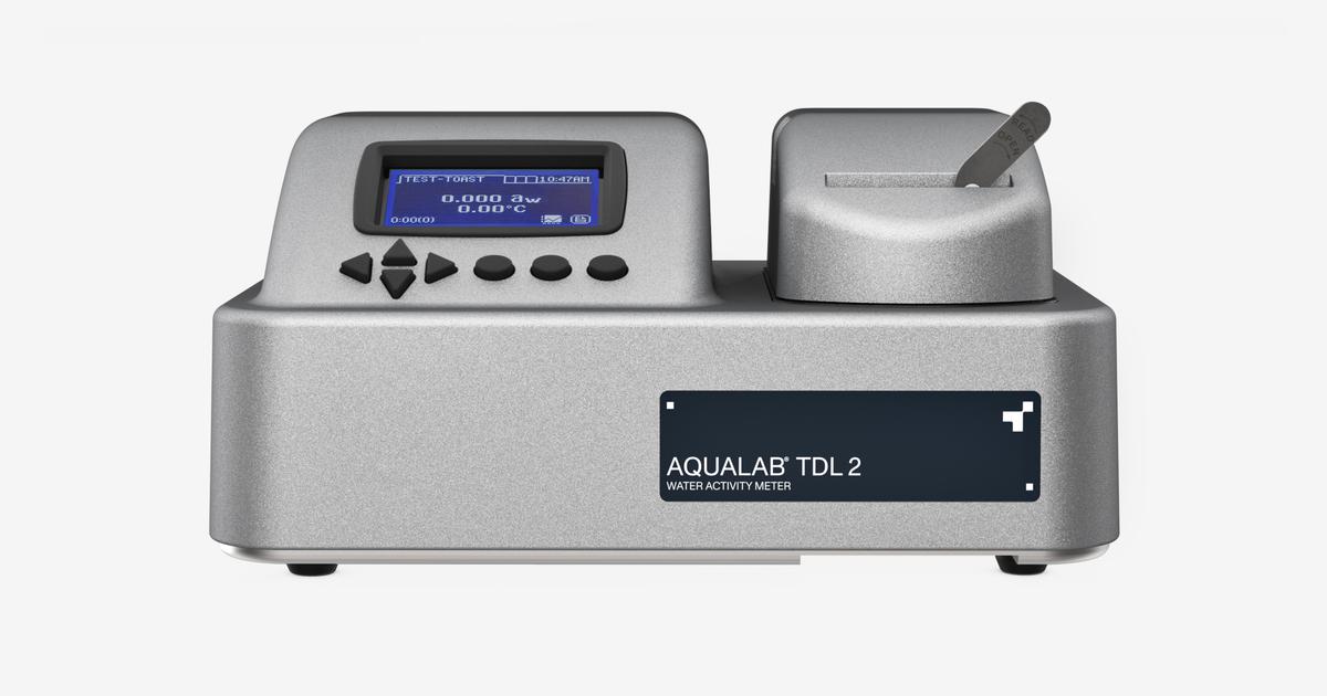 AQUALAB TDL 2: Water Activity for Volatile Samples | AQUALAB